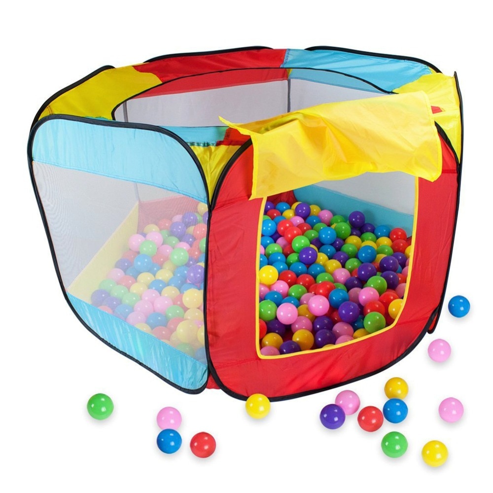 Indoor and Outdoor Ball Pit for Kids Easy Folding Ocean Tent - Get yours!